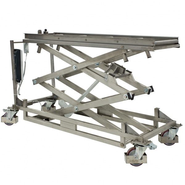 Mortuary Lifter Trolley for use with Standard Mortuary Fridges ...
